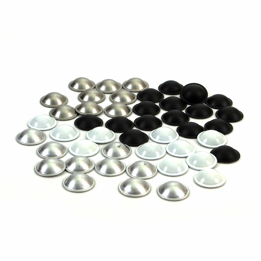 Aluminum Insulation Dome Caps - Simply Soundproofing