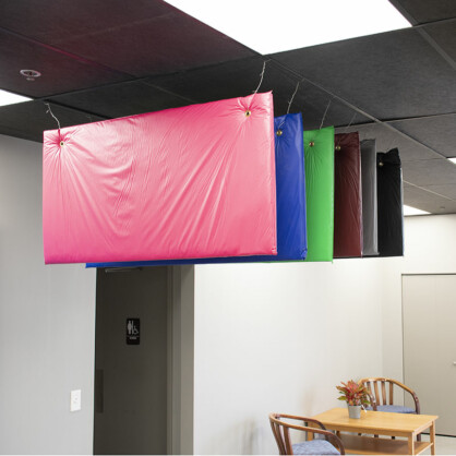 SilentCeiling™ PVC Baffles - Simply Soundproofing