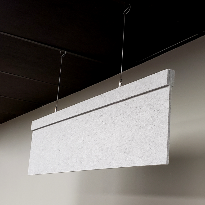 SilentFiber™ Blade Baffle (5 Baffles) Grey - Simply Soundproofing