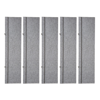SilentFiber™ Blade Baffle (5 Baffles) Grey - Simply Soundproofing