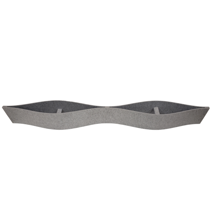 SilentFiber™ Wave Baffle, Grey - Simply Soundproofing